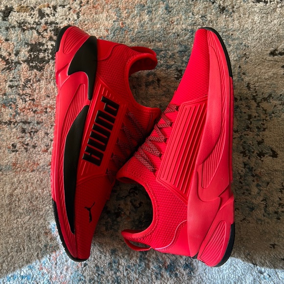 Puma | Shoes | Mens Puma Red Shoes | Poshmark